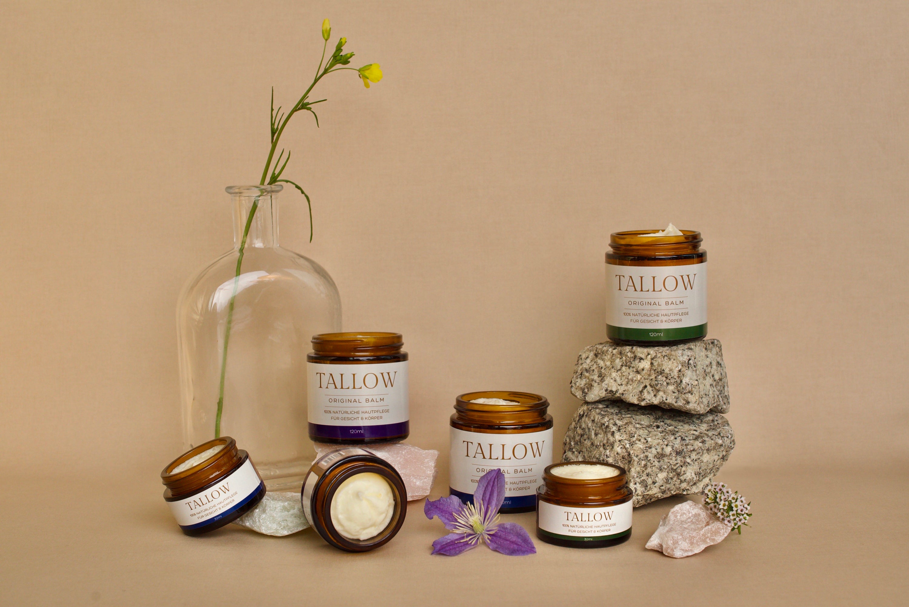 Tallow natürliche Skincare gegen Hautprobleme