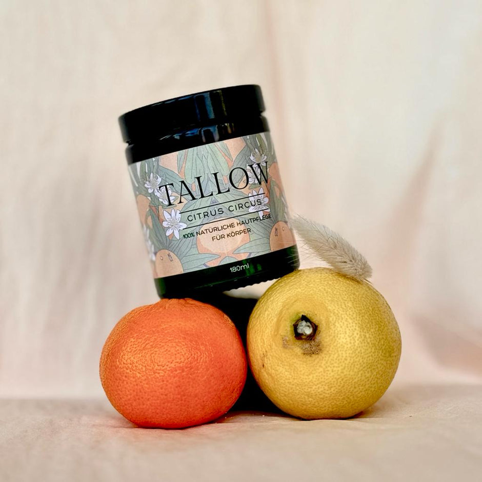 Tallow natürliche Skincare gegen Hautprobleme